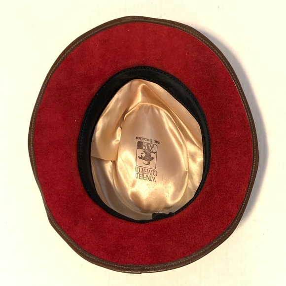 Winfield Cover Co | Accessories | Vintage Winfield Clover Red Suede ...